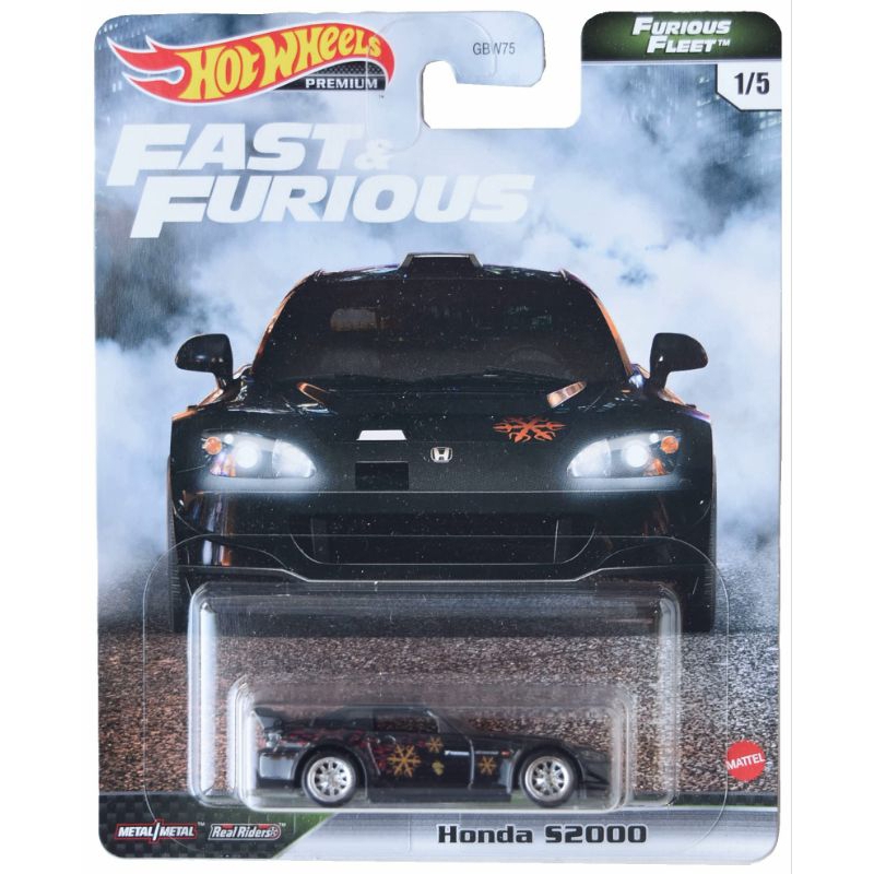 Honda S2000 Fast And Furious Fnf Hot Wheels s2k Hotwheels hw Black ...
