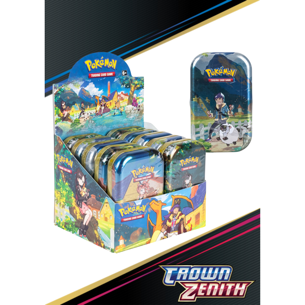 (Ready Stock) Pokemon TCG Crown Zenith Mini Tin English Version ...