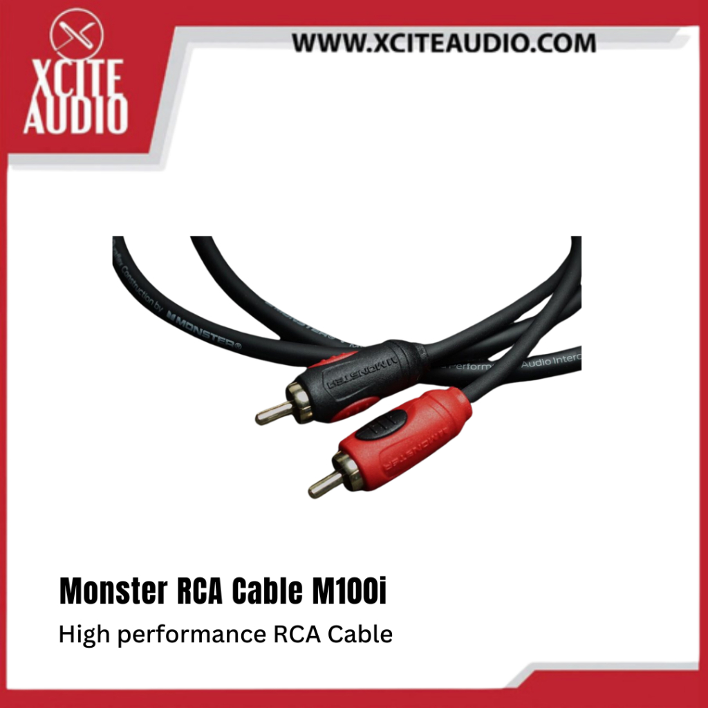 Monster RCA Cable M100i - High performance RCA Cable | Shopee Malaysia