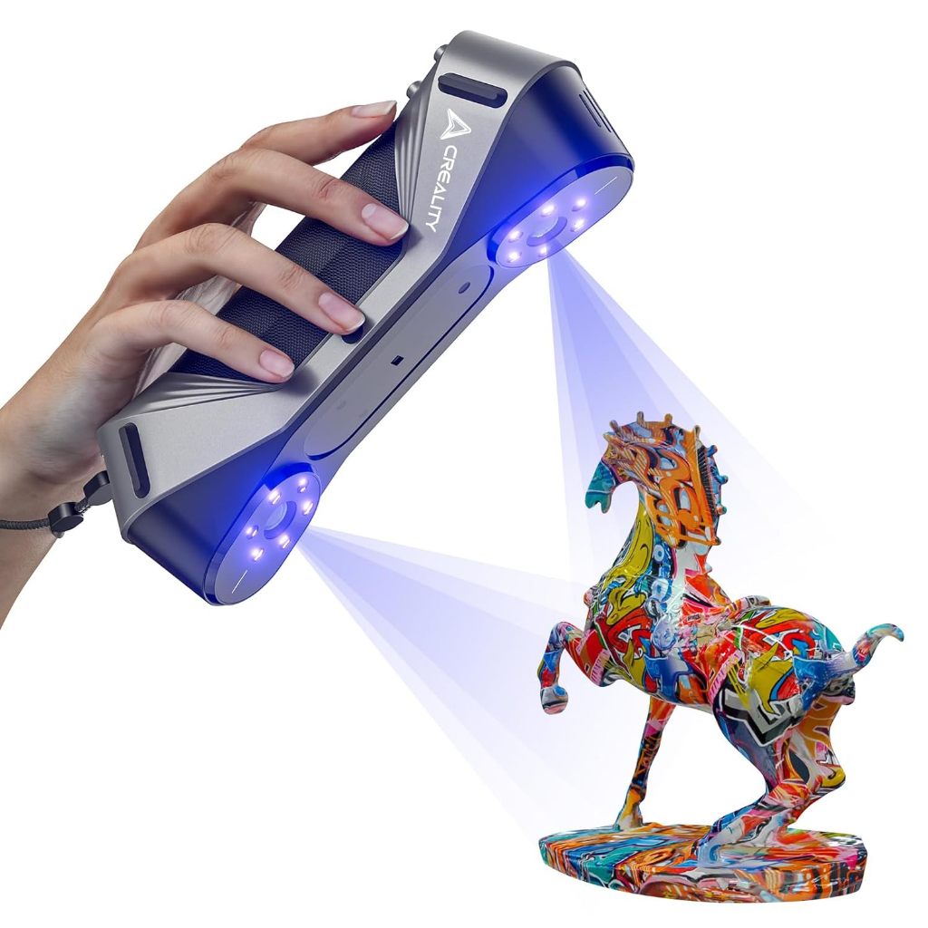 3D Scanner CREALITY CR-Scan Raptor for 3D Printing, 60fps Multiple-line ...