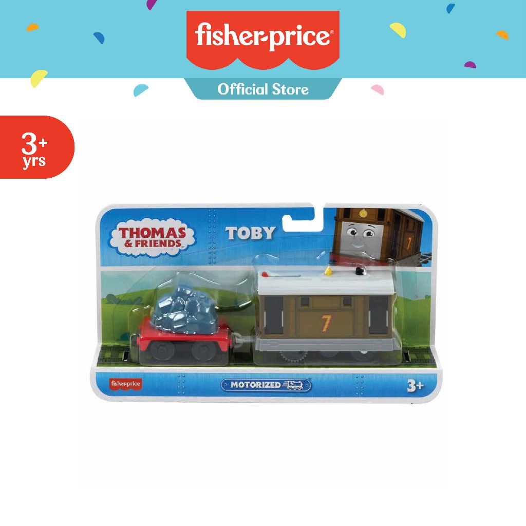 Thomas & Friends Toby Motorized Train Engine (HFX92) | Shopee Malaysia