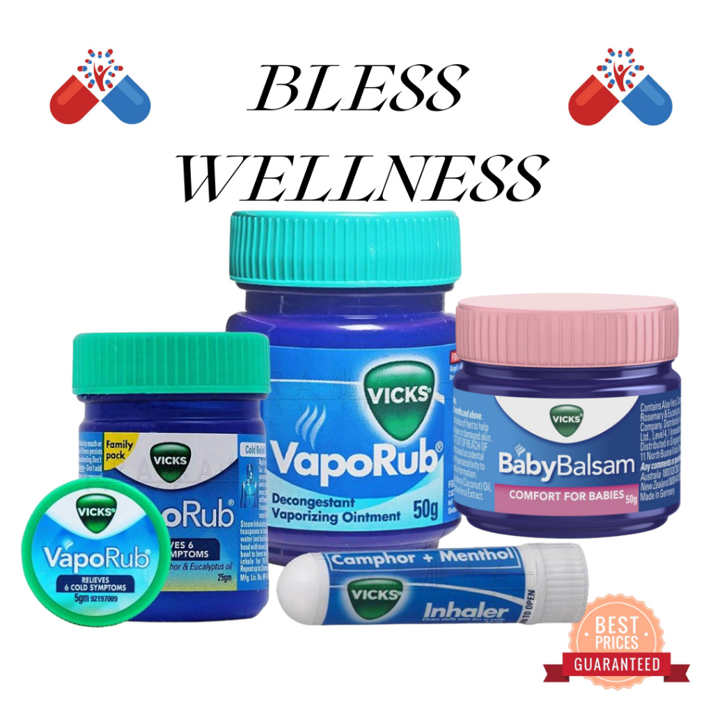 VICKS BABY BALSAM/INHALER/VAPORUB | Shopee Malaysia