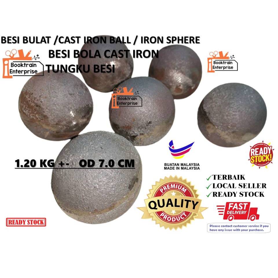 (READY STOCK)Tungku Besi 1.2kg/1.3kg+- Besi Bulat Tradisi/Urut Tradisi ...