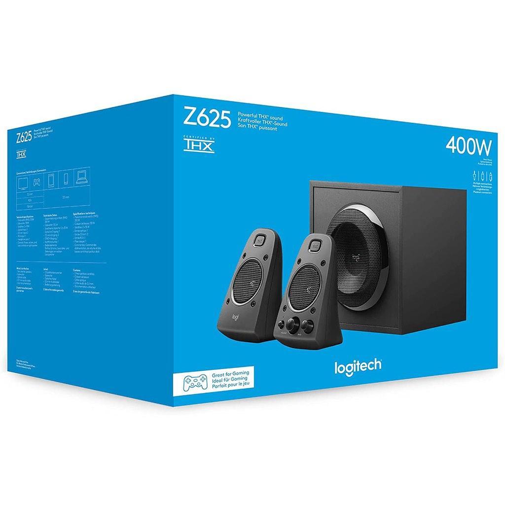 Logitech Z625 THX Speaker System with Subwoofer and Optical Input (Optional for Logitech USB ...