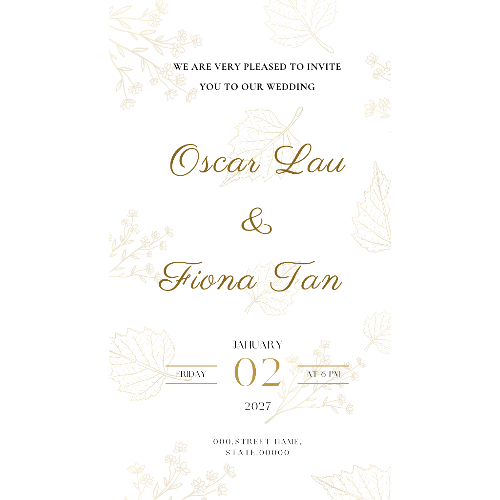 Kad Kahwin Digital | Wedding Card Digital | E-card Invitation | Kad ...