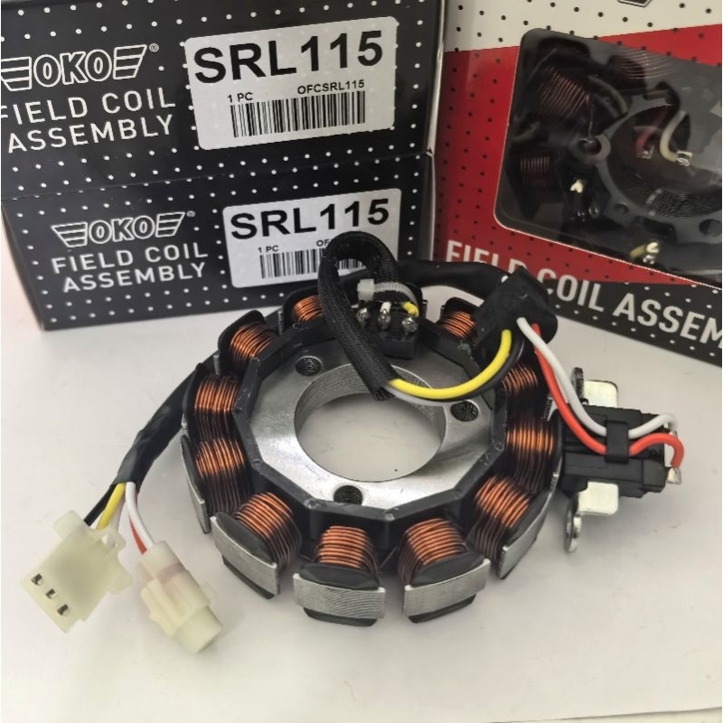OKO YAMAHA LAGENDA 115 SRL115 (CARBURETOR MODEL) FUEL COIL FIELD COIL ...