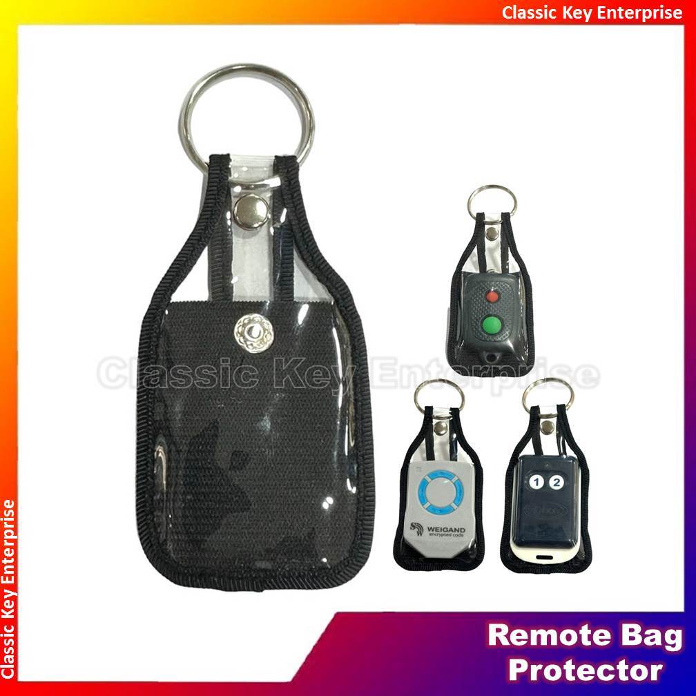 REMOTE CONTROL CASING COVER POUCH BAG (Black Colour) | Shopee Malaysia