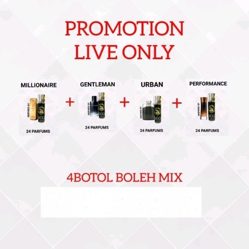 LIVE ONLY PROMOTION 4 BOTOL | Shopee Malaysia