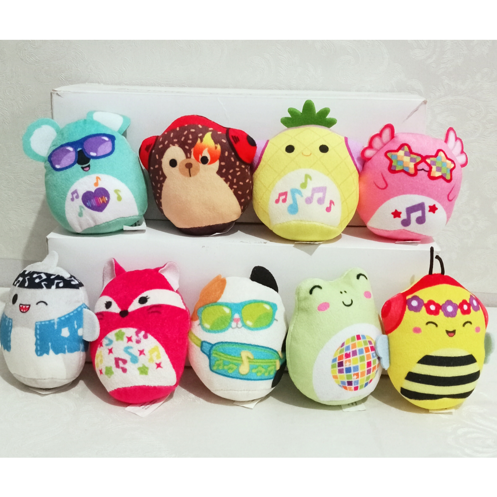 Mcdonald's Mcd Mekdi Happy Meal Toy Original Squishmallows Soft Toys ...