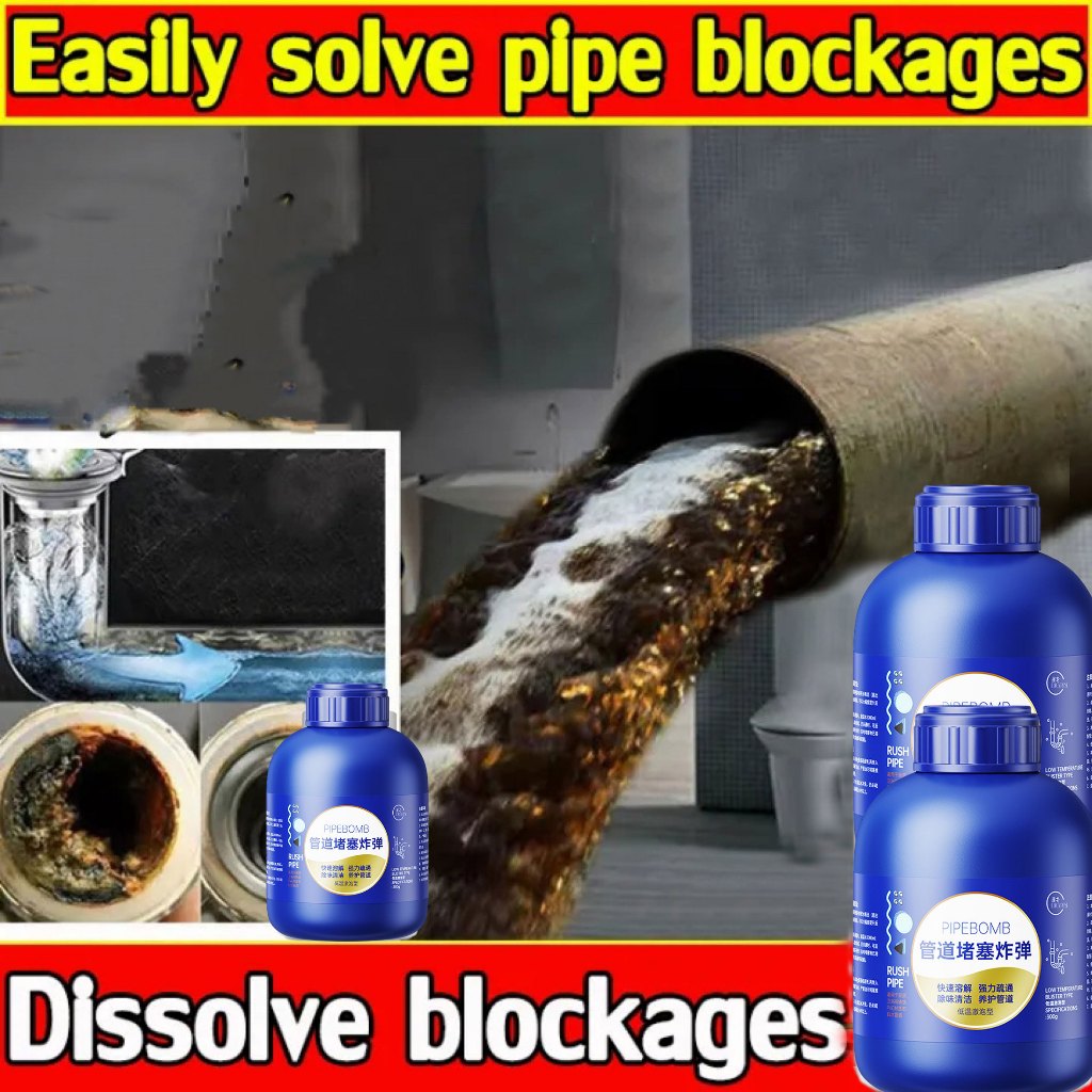 Drain Declogger Powerful Pipe Declogger Sink Kitchen And Toilet Pipe ...
