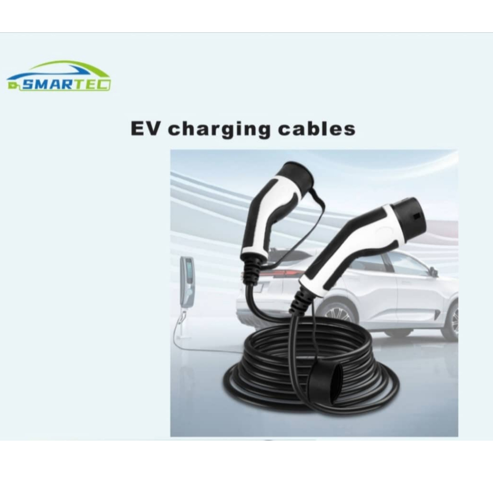 SMartec EV Charging Cable Type 2 32A 1-Phase 7kW 3-Phase 22kW 6 Meters ...