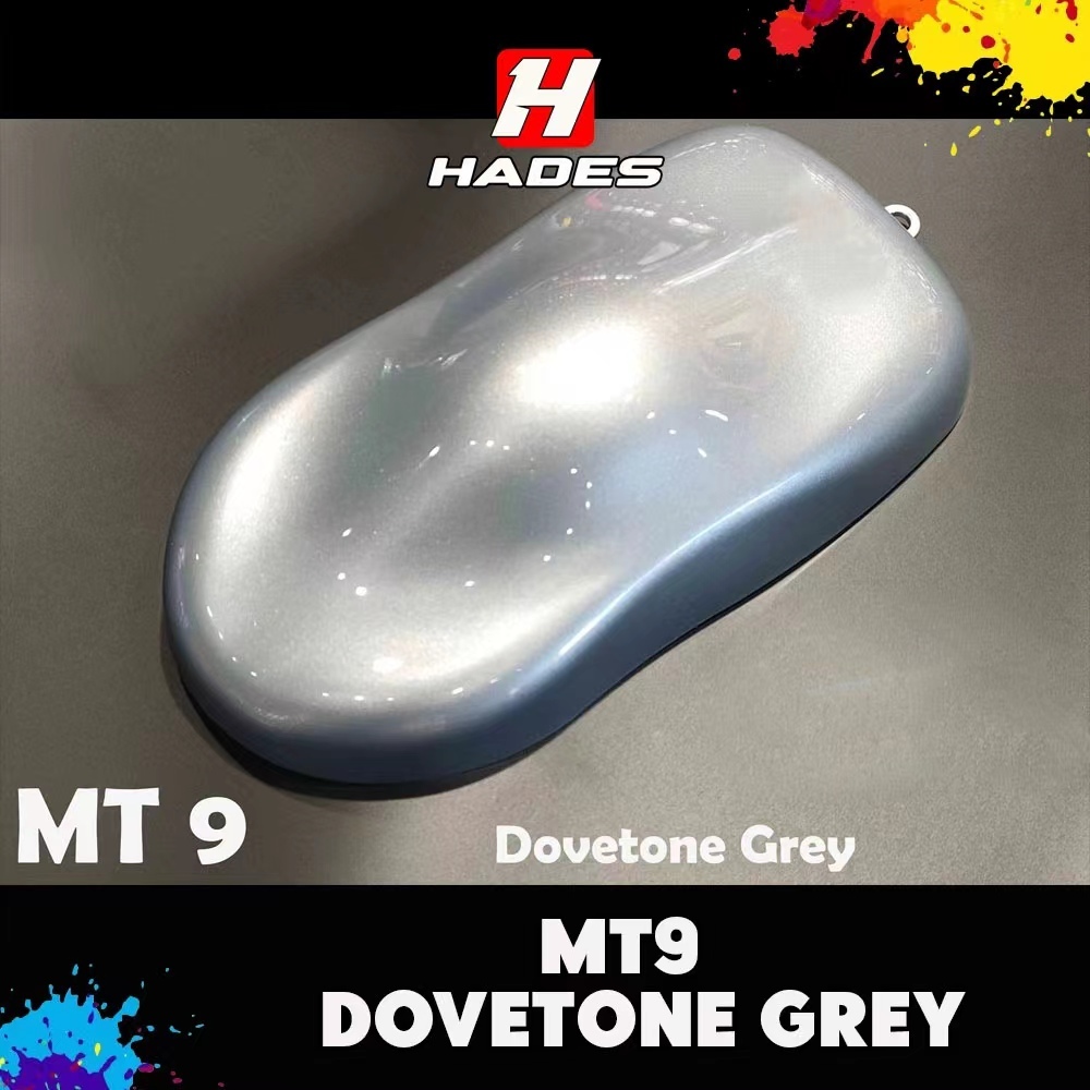 Hades Aikka Similar Color 2k Aerosol Paint CAR PAINT Moto MT9 Dovetone Grey Yamaha Honda KAWASKI ...
