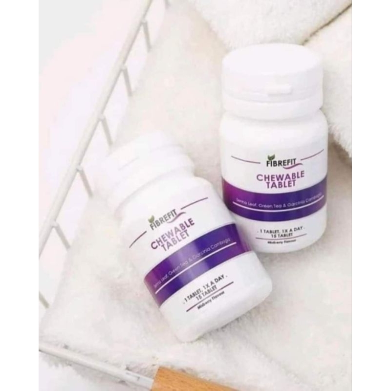 ORIGINAL 100% -FIBREFIT CHEWABLE TABLET (15 pcs) NURFELLA BEAUTY ...