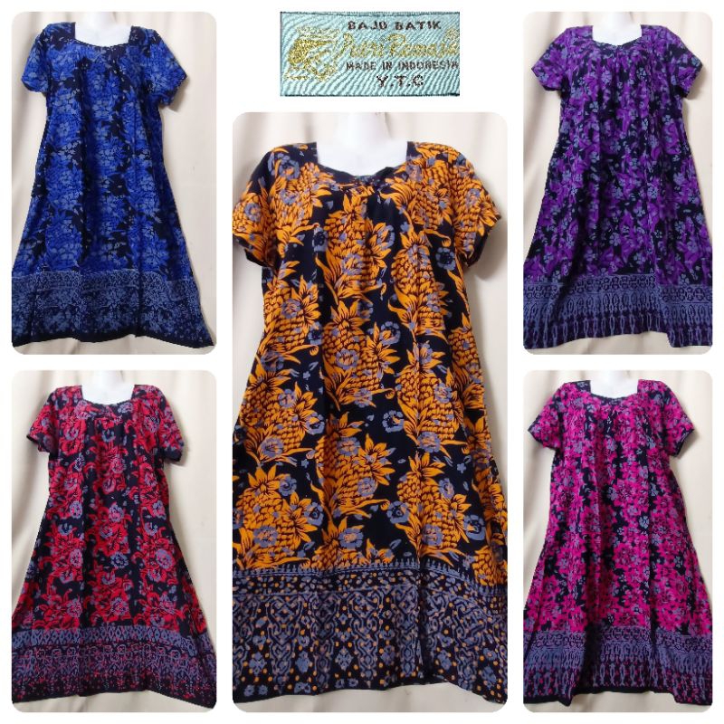 PX1(Size XL) (Putri remaja Y.T.C) Baju Tidur Batik / Batik Night Dress ...