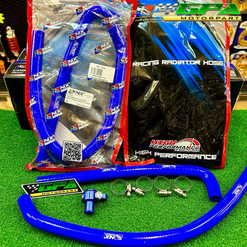 NLK PERFORMANCE RADIATOR HOSE THERMOSTAT BYPASS WITH ADAPTER Y16ZR R15 ...