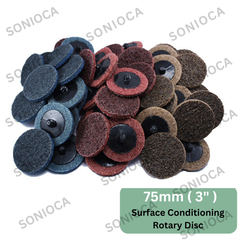 [Ready Stock] 3" (75mm) - Surface Conditioning Grinding Disc for Rotary ...