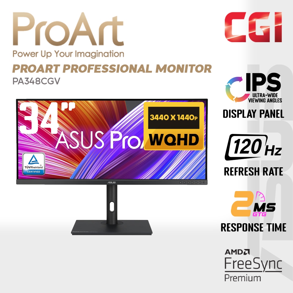 Asus Proart 34" PA348CGV IPS UWQHD ΔE