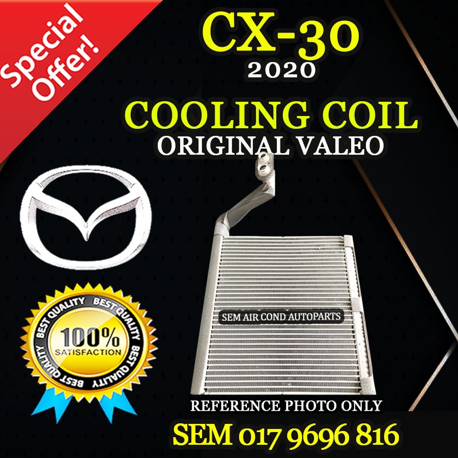 MAZDA CX-30 2020 YEAR ORIGINAL VALEO COOLING COIL/ EVAPORATOR (CAR ...