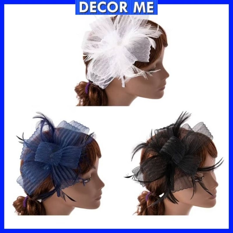 FLORAL HAT FASCINATORS 20s OPERA HAT FOR GIRL WOMEN VINTAGE (679717 ...