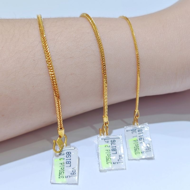 Rantai tangan design pendora emas 375 | Shopee Malaysia