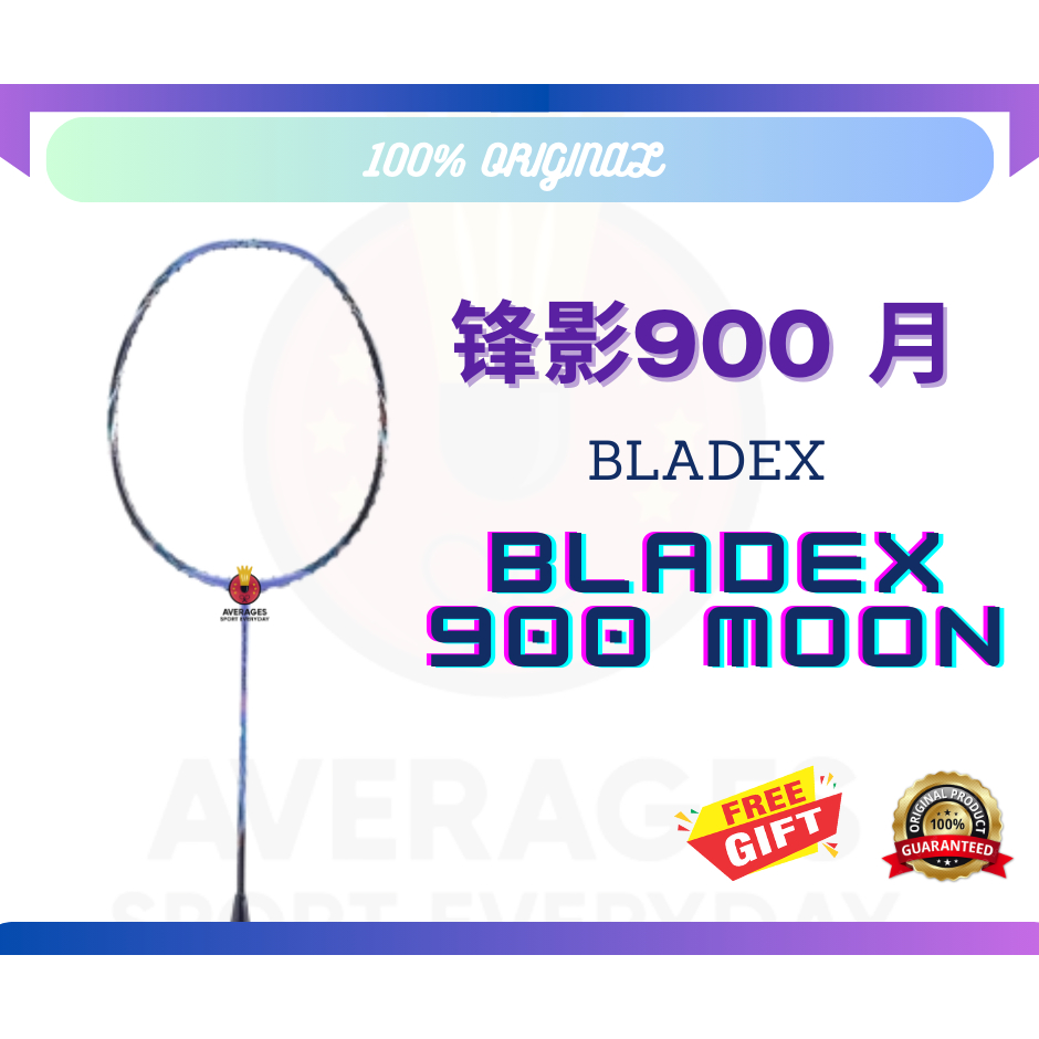 【READY STOCK】 100% Original BladeX 900 Max Moon Badminton Orignal ...