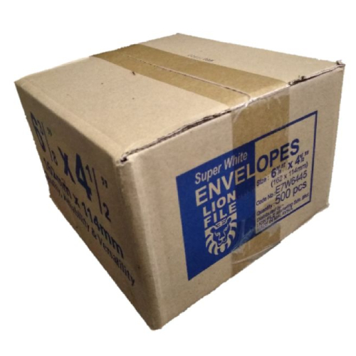 Lion File Super White Envelope (E7W6445) | Shopee Malaysia