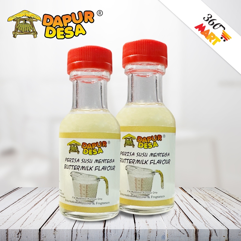 Dapur Desa Buttermilk Flavouring (Perisa Susu Mentega) 25ml 酪浆味食用香精 ...