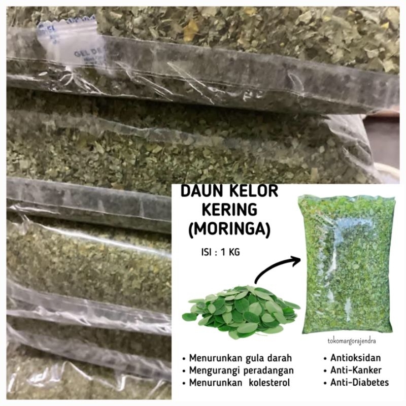Daun moringa kelor kering 1 kg | Shopee Malaysia