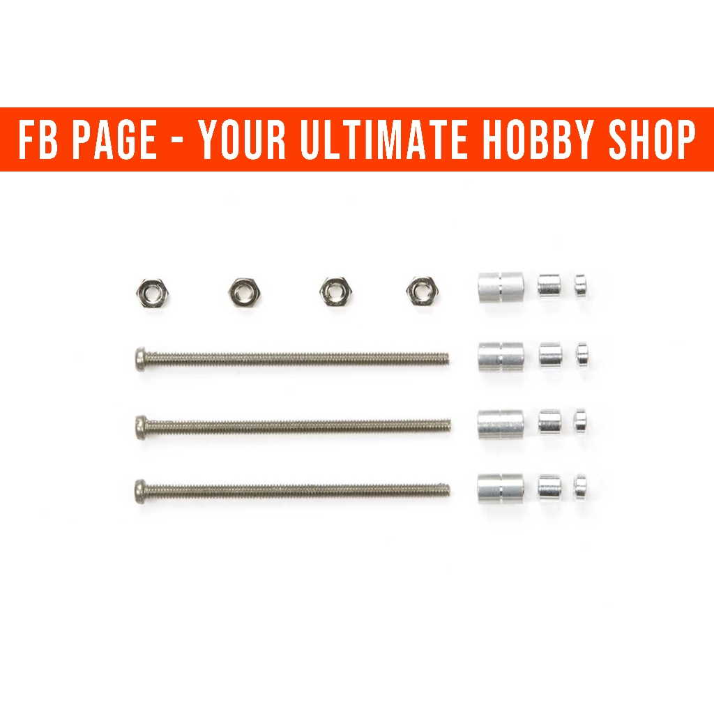 (MADE IN JAPAN) TAMIYA 15407 Stainless Steel Screw Set D (40mm ...