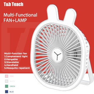 Air Circulation Fan MI Desk Fan Small Fan with Quiet Motor, Night Light ...