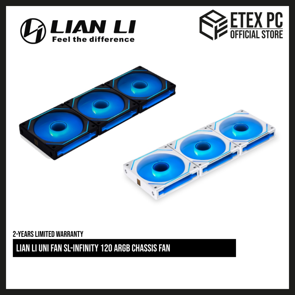 LIAN LI UNI FAN SL-INFINITY 120 ARGB Chassis Fan - Triple Pack( With ...