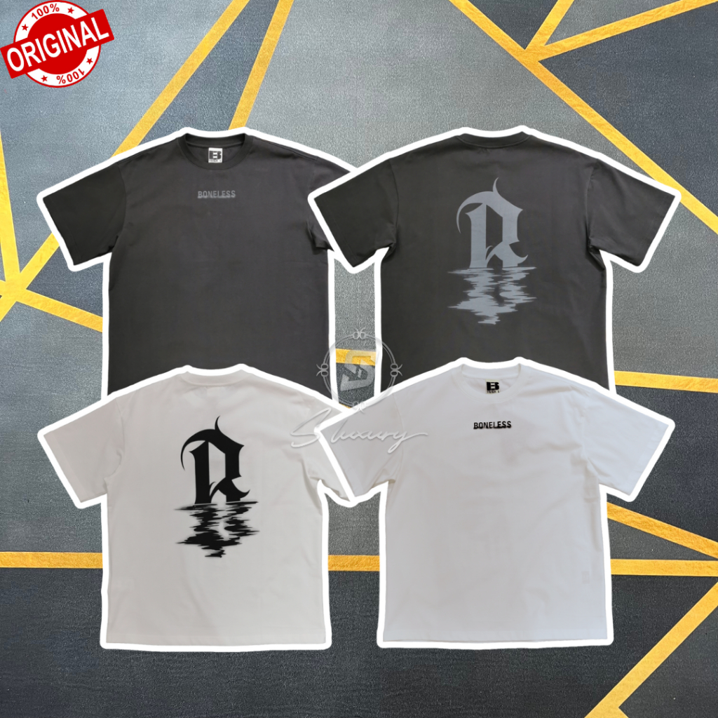 BONELESS WATER REFLECTION TEE (OVERSIZE) !! | Shopee Malaysia