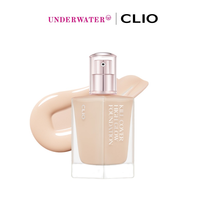 CLIO Kill Cover High-Glow Foundation - 3 Color to Choose | Shopee Malaysia