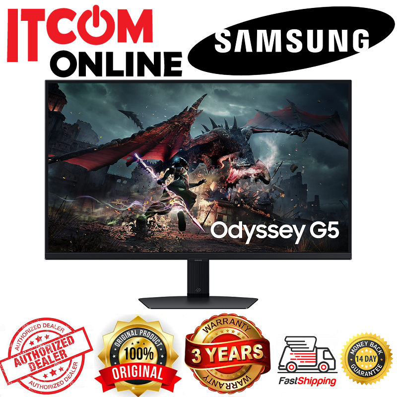 SAMSUNG 32'' LED GAMING ODYSSEY G50A 2K MONITOR (LS32DG502EEXXS) IPS ...