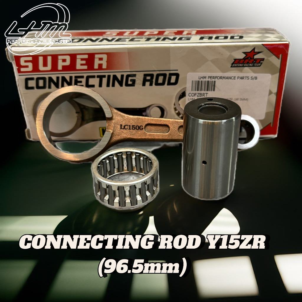 BRT RACING CONNECTING ROD CON ROD PIN 28MM 96.5MM Y15 FZ150 LC135 5S ...