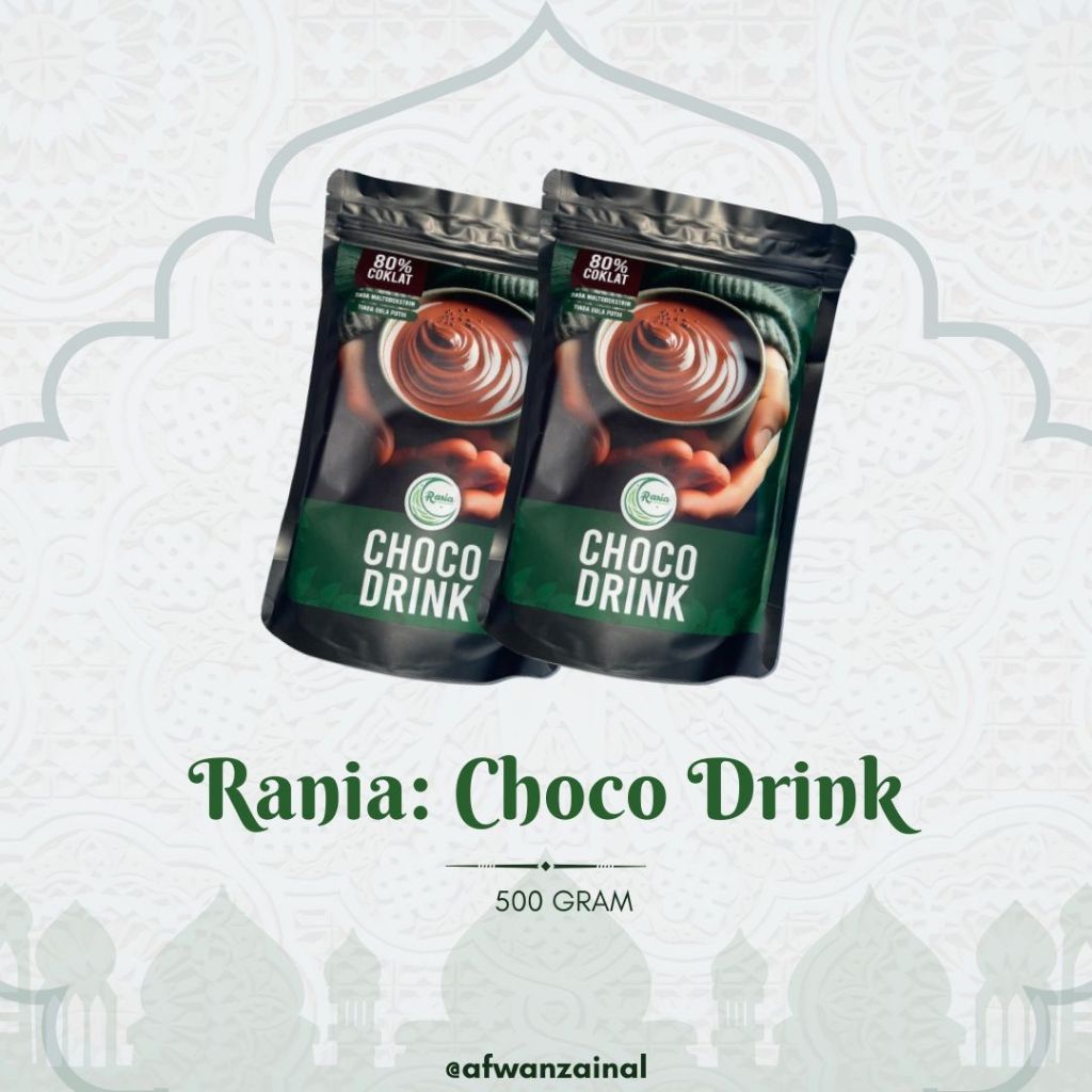 NEW PACKING: Choco Drink Rania ( Madu, Chocolate, Kurma, Gula Perang ...