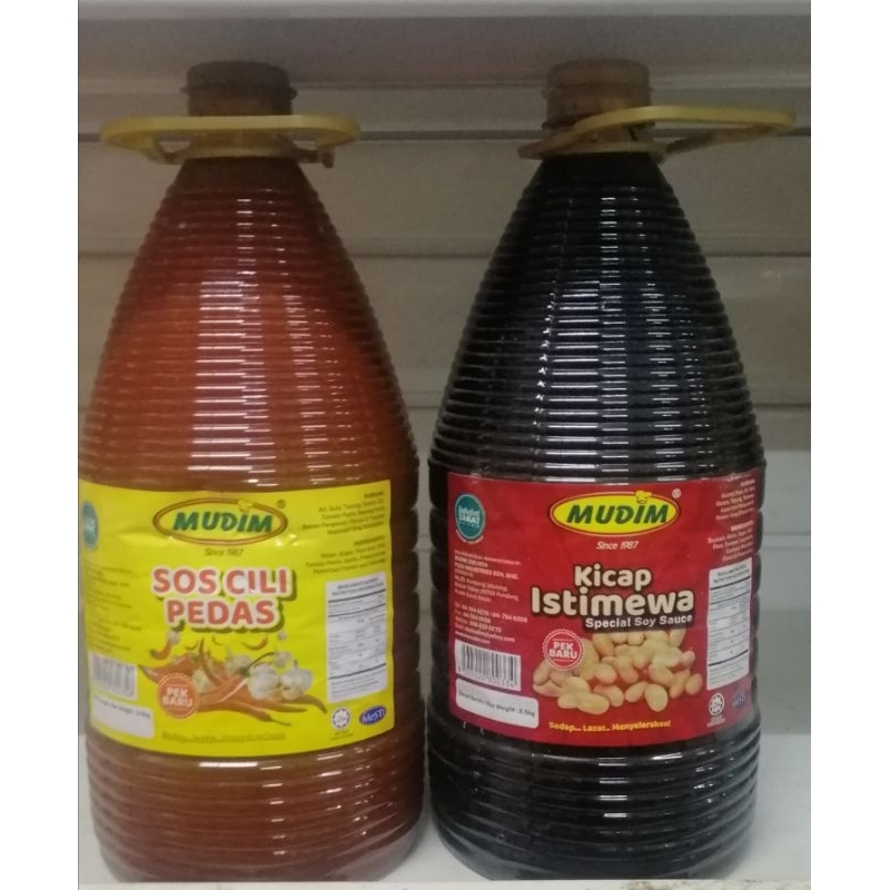 MUDIM KICAP & SOS CILI 2.5KG | Shopee Malaysia