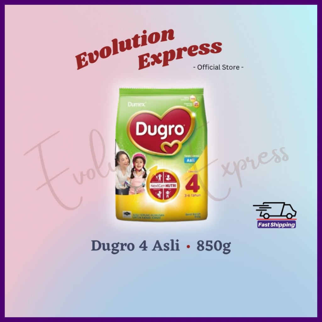 Dumex Dugro 4 asli 850g / 1.5kg *NEW PACKAGING Exp 10/2025 | Shopee Malaysia