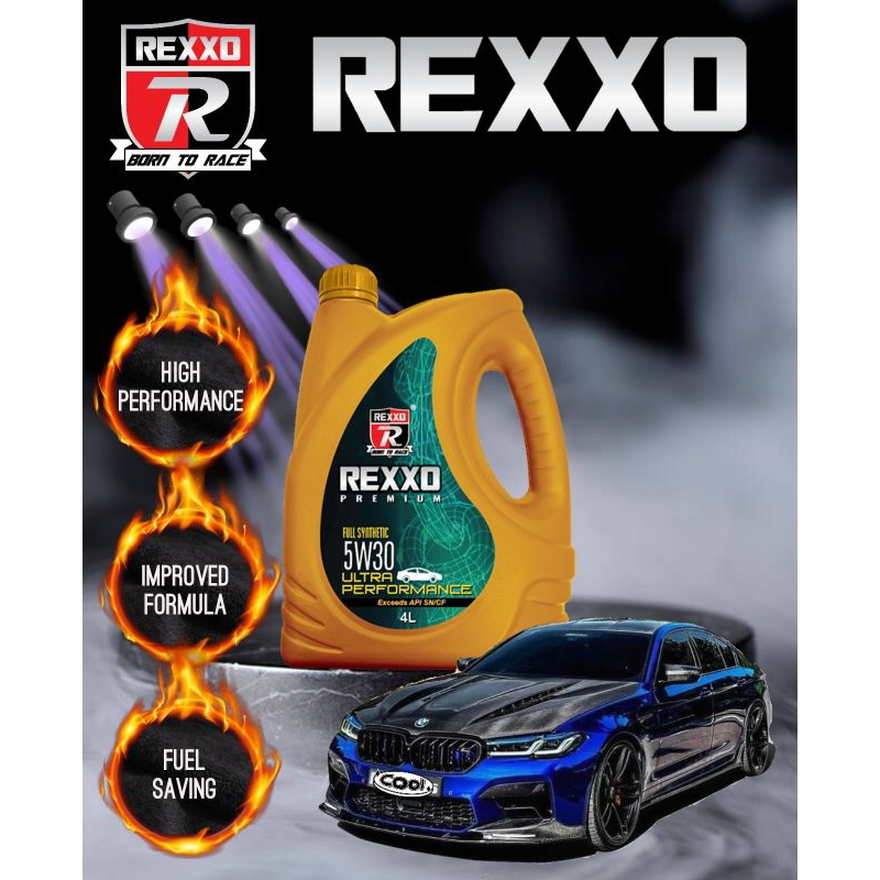 𝐑𝐄𝐗𝐗𝐎 𝐅𝐮𝐥𝐥𝐲 𝐒𝐲𝐧 𝟓𝐖𝟑𝟎 𝐄𝐧𝐠𝐢𝐧𝐞 𝐎𝐢𝐥 𝟰 𝗟𝗶𝘁𝗿𝗲- 𝐏𝐫𝐞𝐦𝐢𝐮𝐦 𝐒𝐞𝐫𝐢𝐞𝐬 | Shopee Malaysia