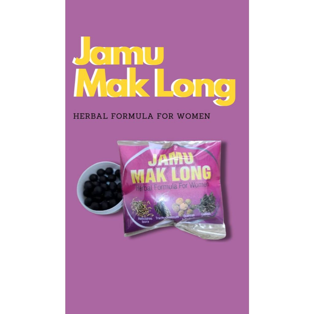 JAMU MAKLONG (JAMU HERBA UNTUK WANITA) | Shopee Malaysia