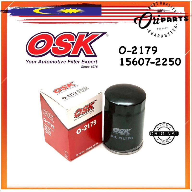 OSKO-2179 HINO DUTRO WU410 Engine WO4D OIL FILTER 15607-2250 MINYAK ...