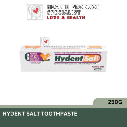 HYDENT SALT TOOTHPASTE 250G | Shopee Malaysia