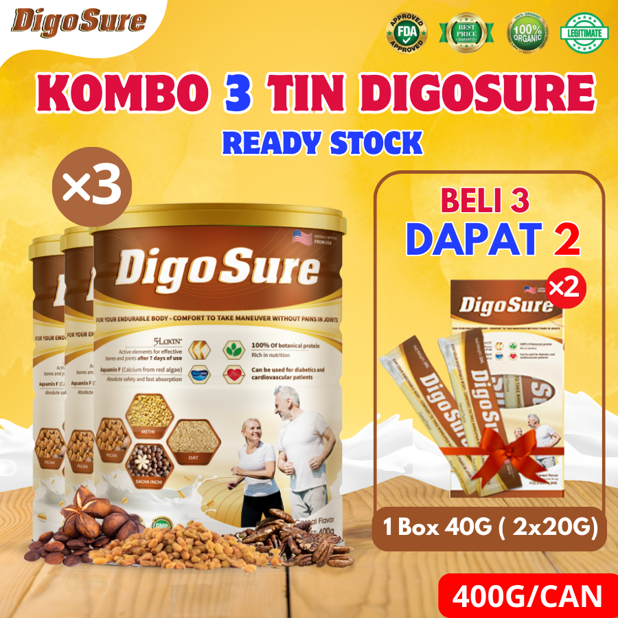 DIGOSURE milk original - [BUY 3 GET 2] - Milk For Bones And Joints 400G ...