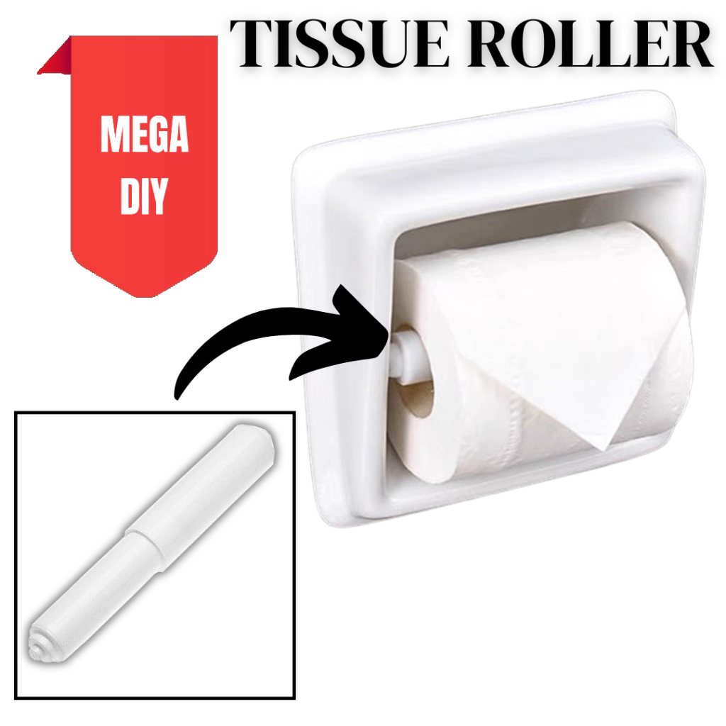 Tisu Roller / Tissue Roller / Toilet Roll Spindle Loaded / Tissue Paper ...
