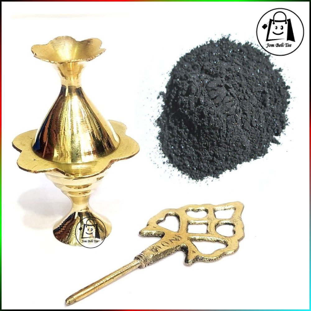 SURMA STONE Powder 100g/50g with Pot/ celak serbuk (ANJANA KAL / KOHL ...