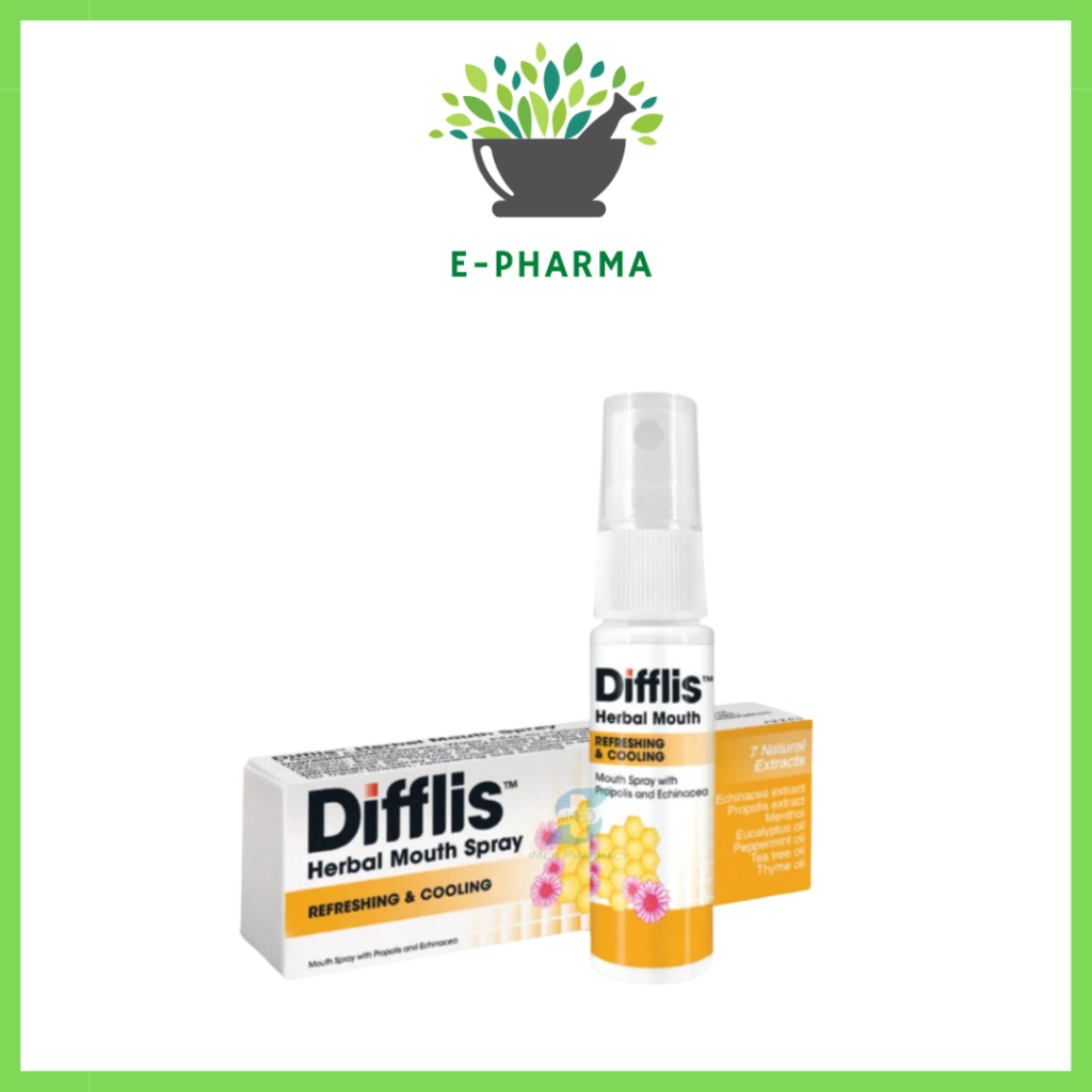 DIFFLIS Herbal Mouth Spray 15ml | Shopee Malaysia