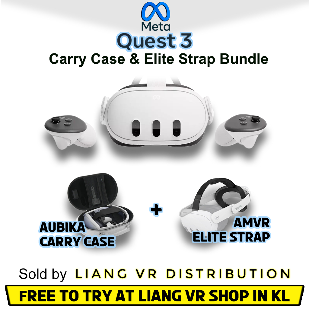 [M'sia Warranty Set] Meta Quest 3 : Breakthrough Mixed Reality VR ...