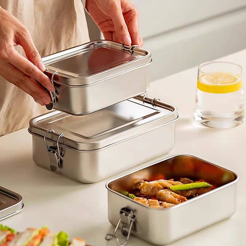 Camping Mess Tin Outdoor Cooking Lunch Box Picnic Portable Food ...