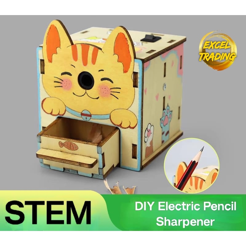 Project RBT Tingkatan 3 / Sains : DIY Electric Pencil Sharpener - STEM ...