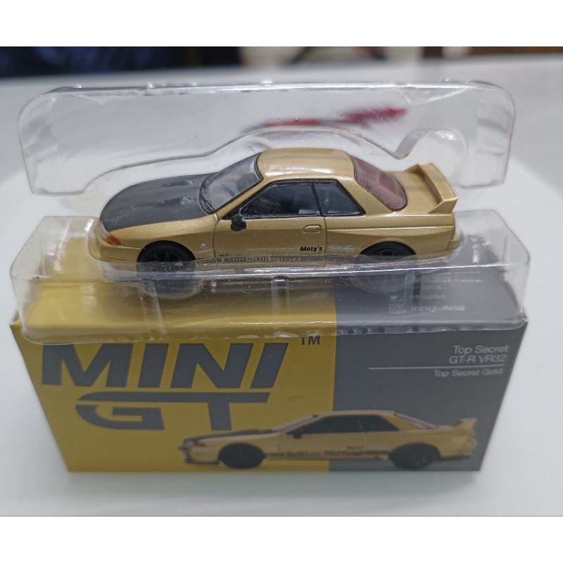 Mini GT Top Secret Nissan Skyline GT-R VR32 Top Secret Gold | Shopee ...